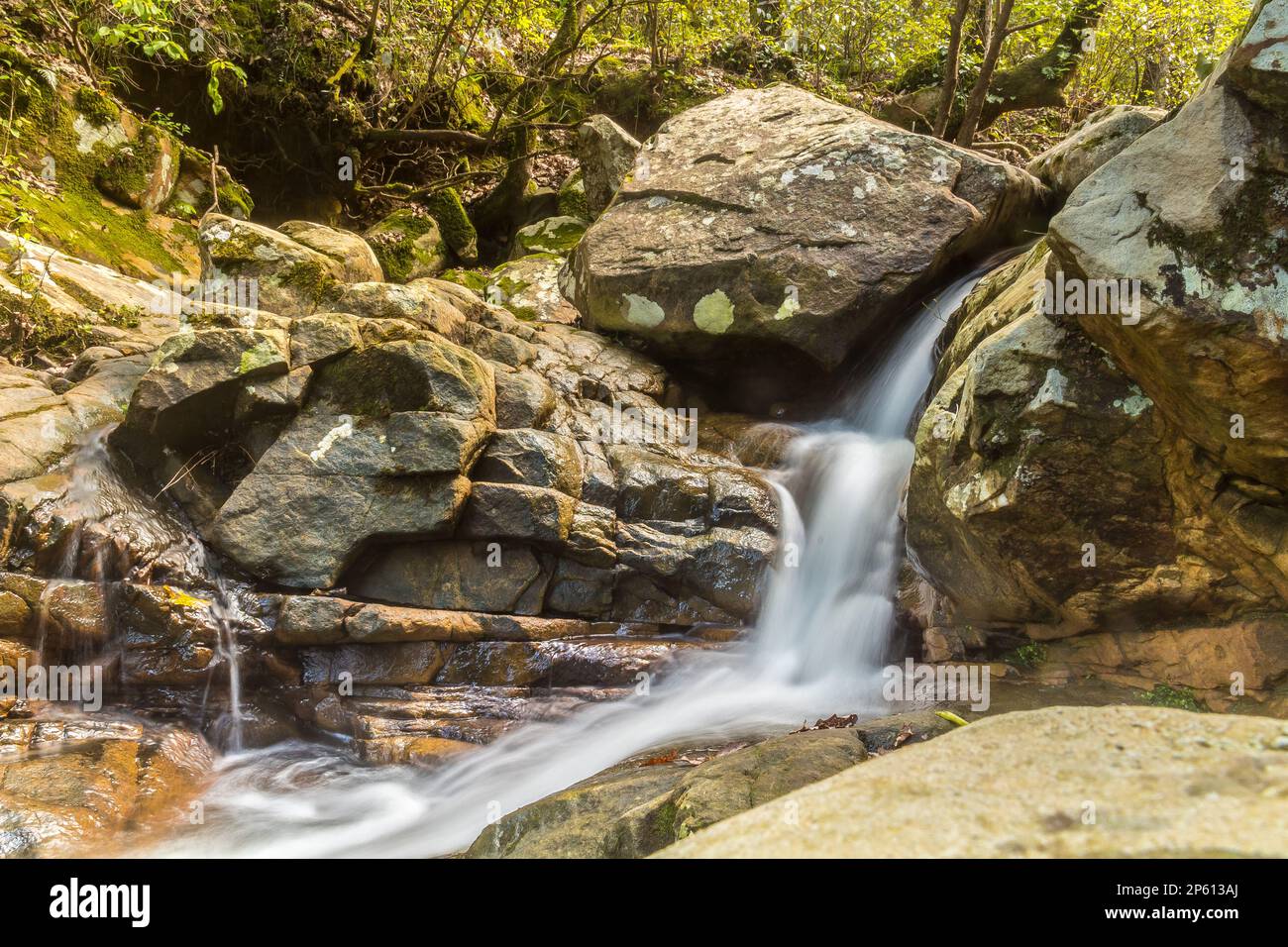 Water flowing, Waterfall, Natural background, Tunisian Landscape, Ain ...