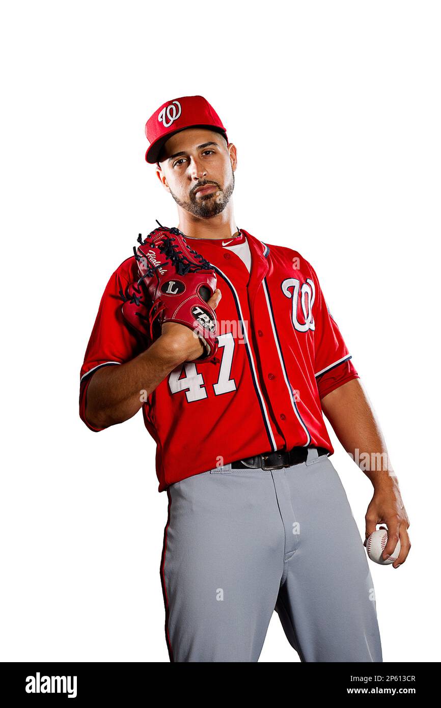 Washington Nationals Gio Gonzalez poses for portraits on location at ...