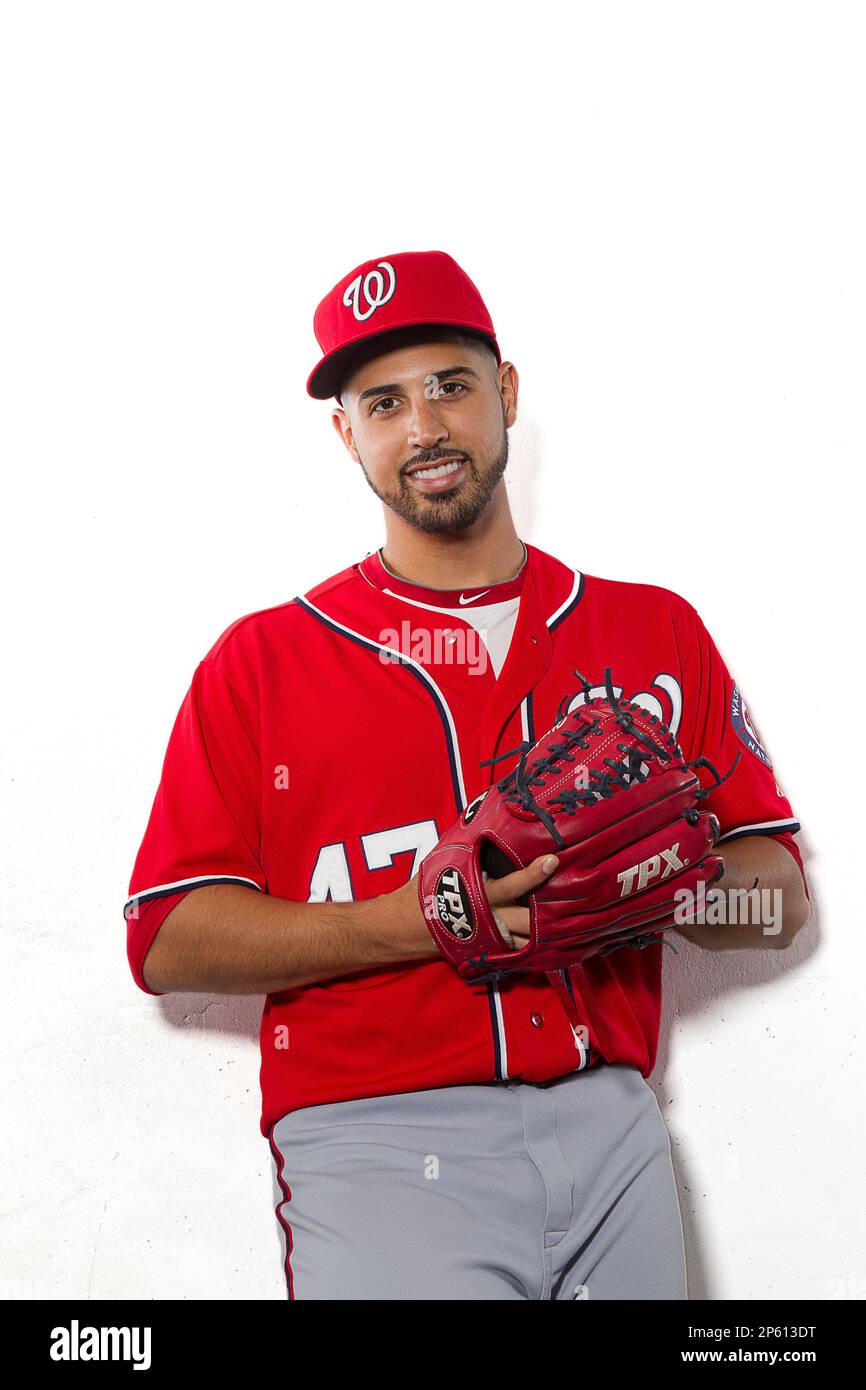 Washington Nationals Gio Gonzalez poses for portraits on location at ...