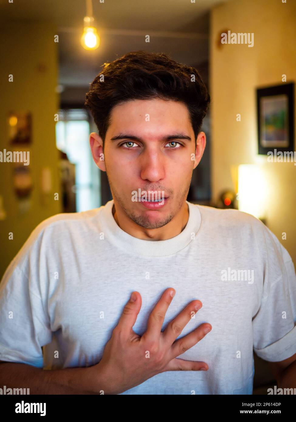 Heart reaction hi-res stock photography and images - Alamy