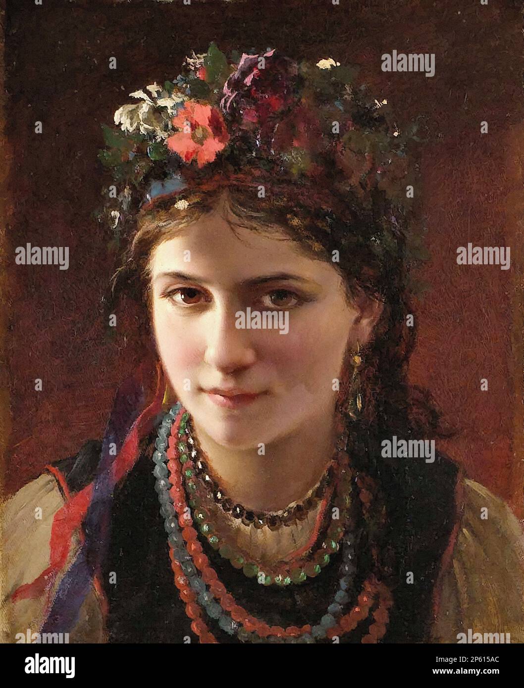 Russian school of portrait painting hi-res stock photography and images ...