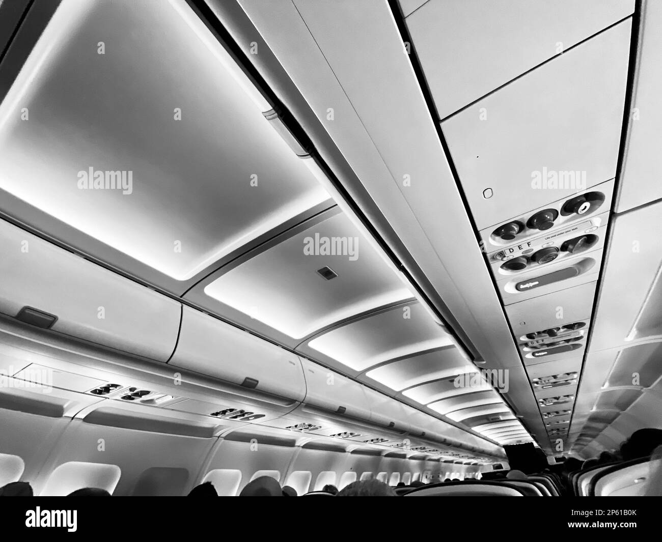 Interior Airbus A320 Stock Photo - Alamy