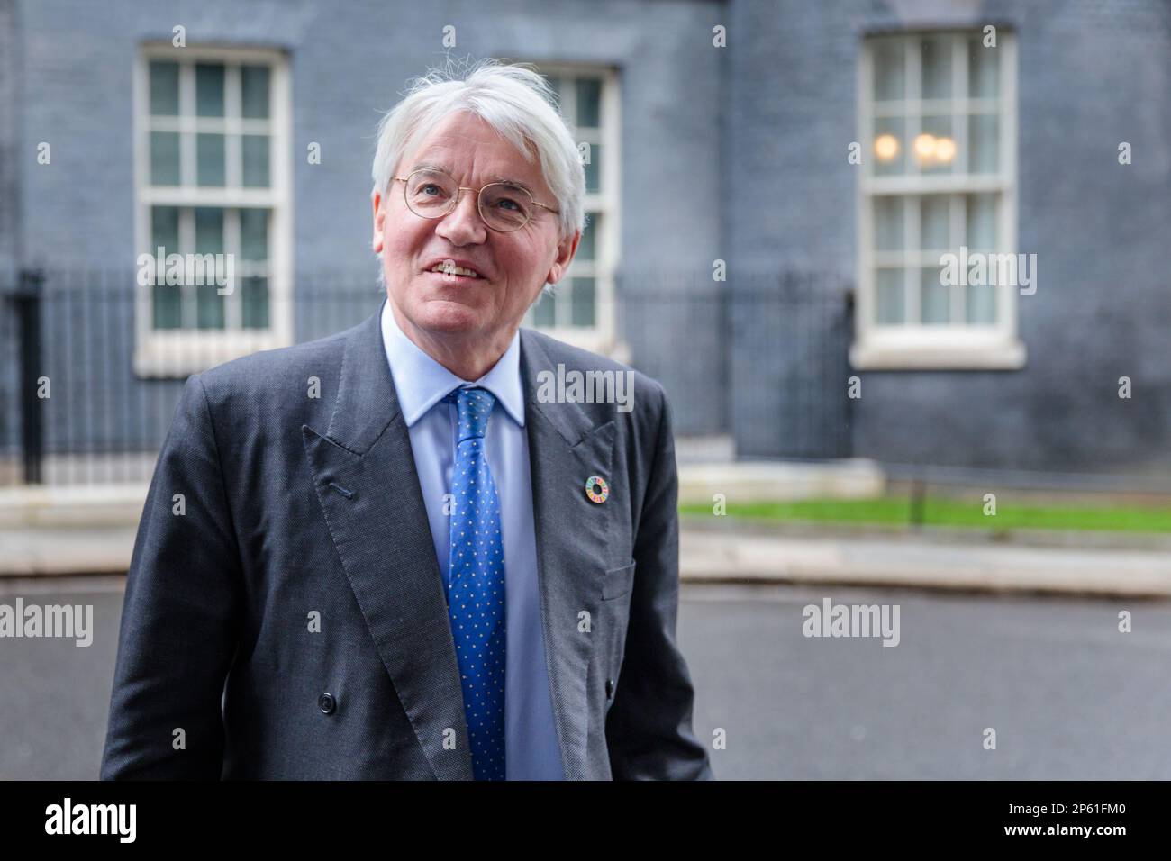 Downing Street, London, UK. 07 March 2023. Andrew Mitchell MP, Minister ...