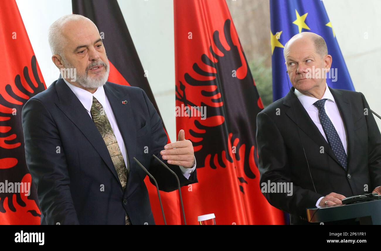 Berlin, Germany. 07th Mar, 2023. German Chancellor Olaf Scholz (SPD ...