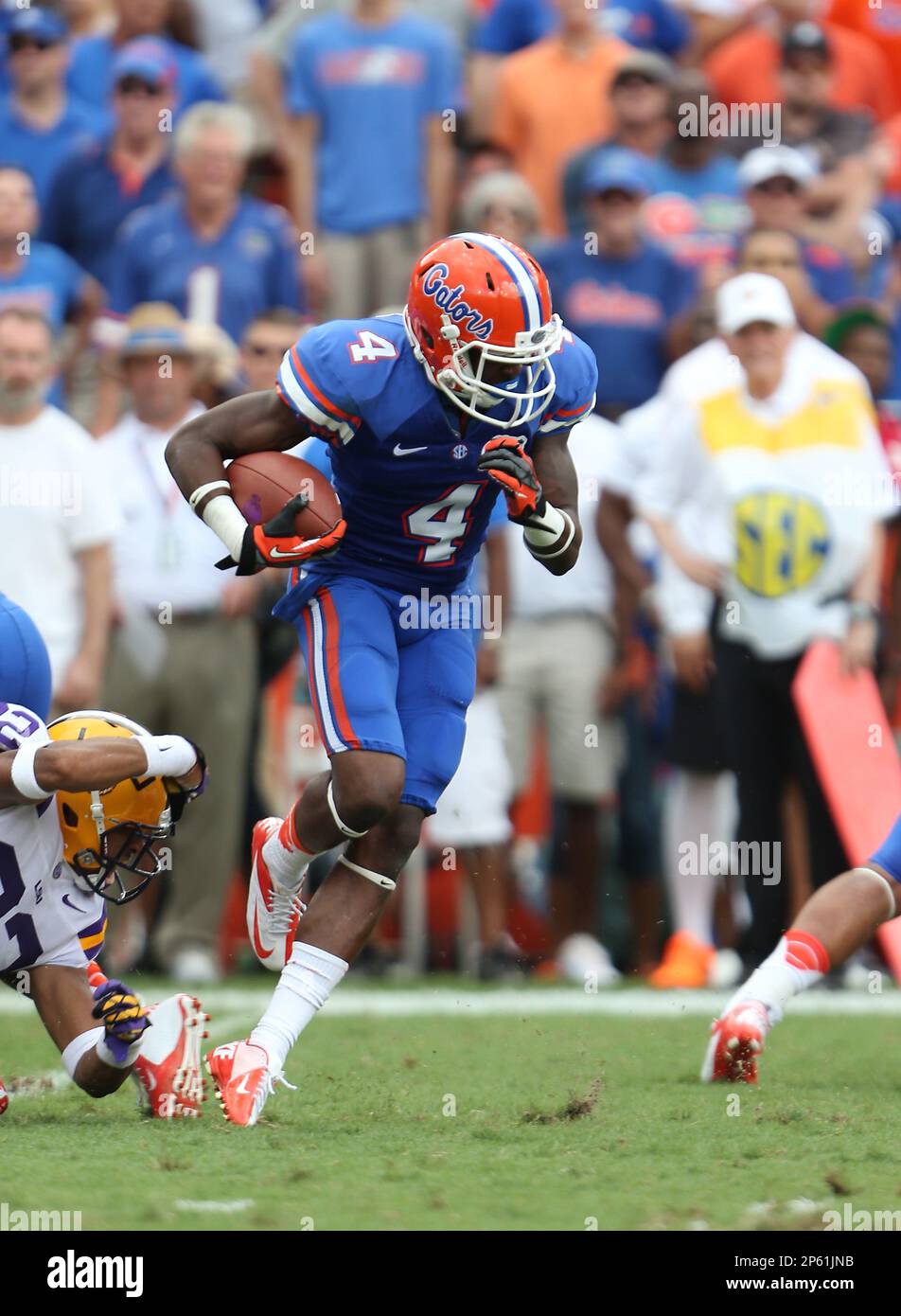 Florida Gators Andre Debose (4) during an NCAA College football game ...