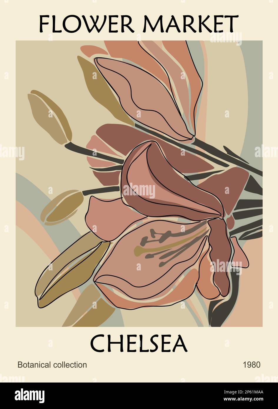 Chelsea flower Stock Vector Images - Alamy
