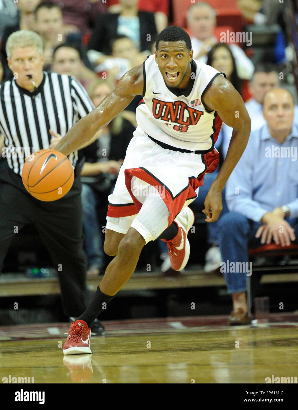 Nov. 7, 2012 - Las Vegas, NV - 2012 NOV 07: UNLV's Mike Moser (43 ...