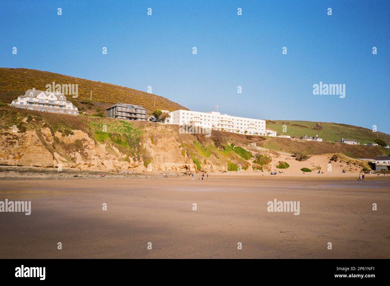 Saunton Sands beach, North Devon, England, United Kingdom Stock Photo - Alamy