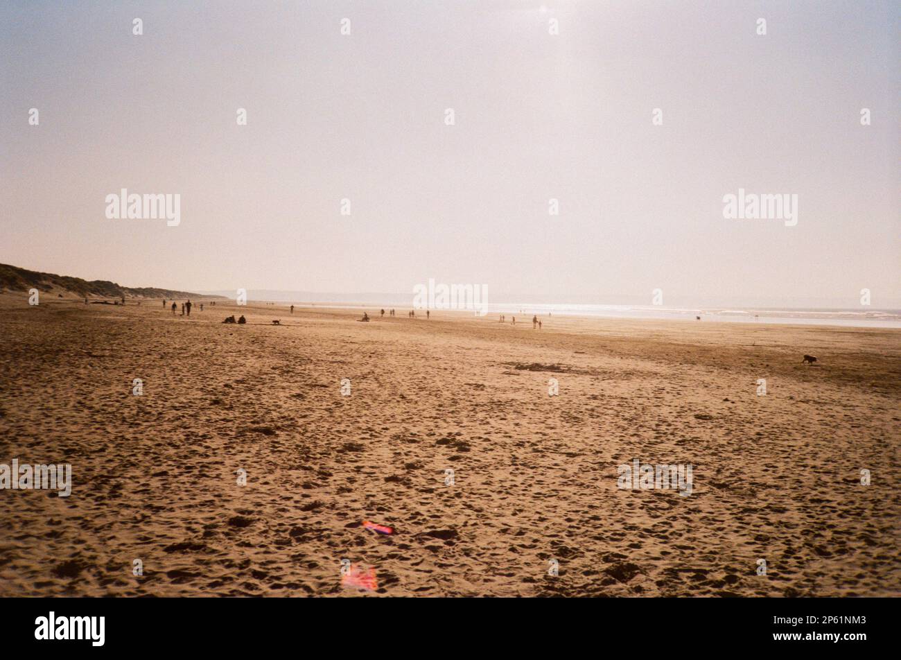 Saunton Sands beach, North Devon, England, United Kingdom Stock Photo - Alamy