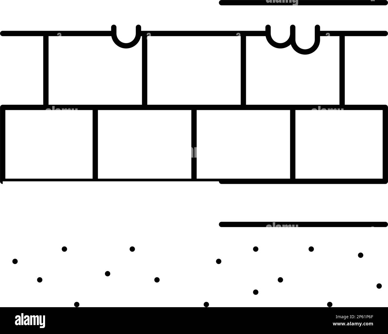 damp proof course building house line icon vector illustration Stock ... damp proof course building house line icon vector illustration Stock ...