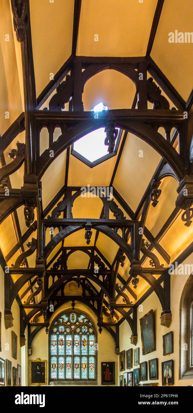 Hall, Wadham College Oxford University, Oxford, UK Stock Photo - Alamy