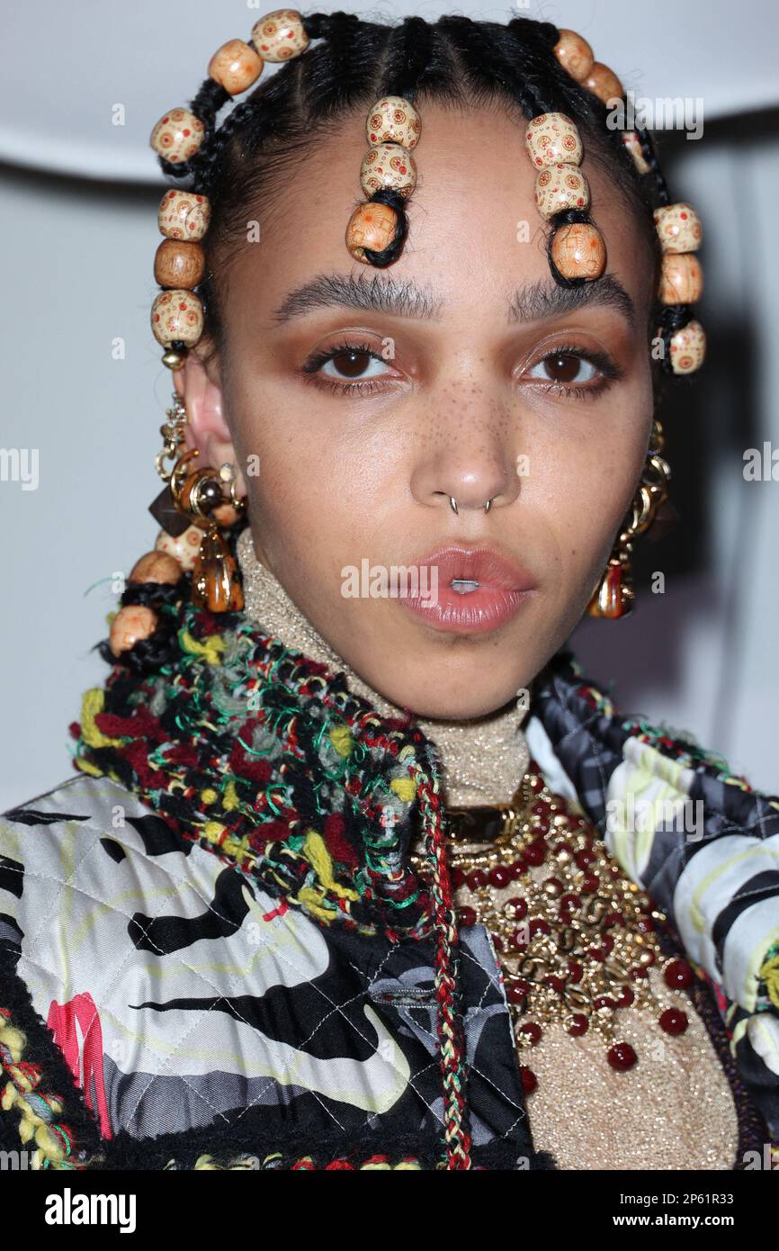 Paris, France. March 07, 2023 Fka Twigs attends the Chanel Womenswear ...