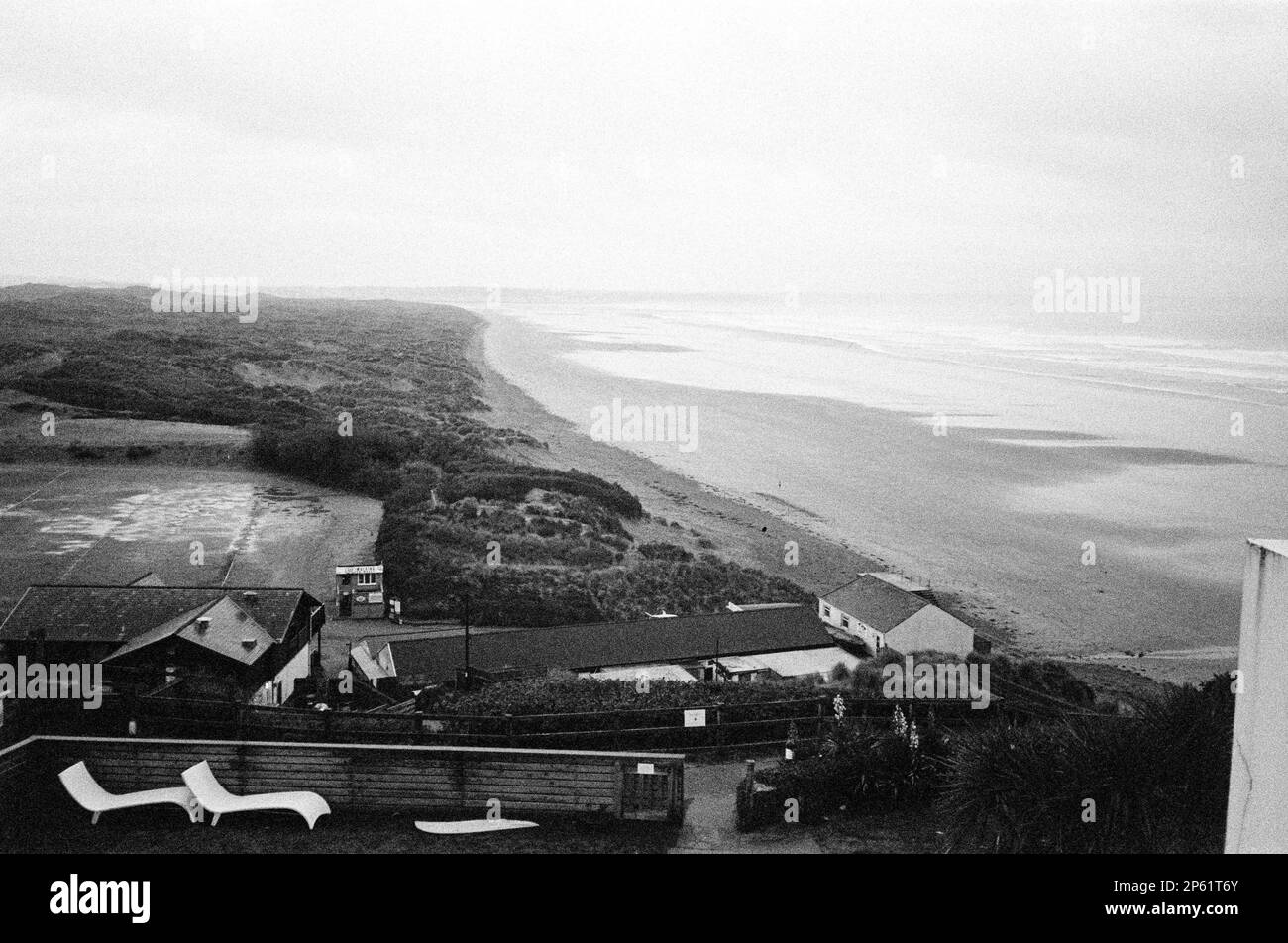 Saunton Sands beach, North Devon, England, United Kingdom Stock Photo ...