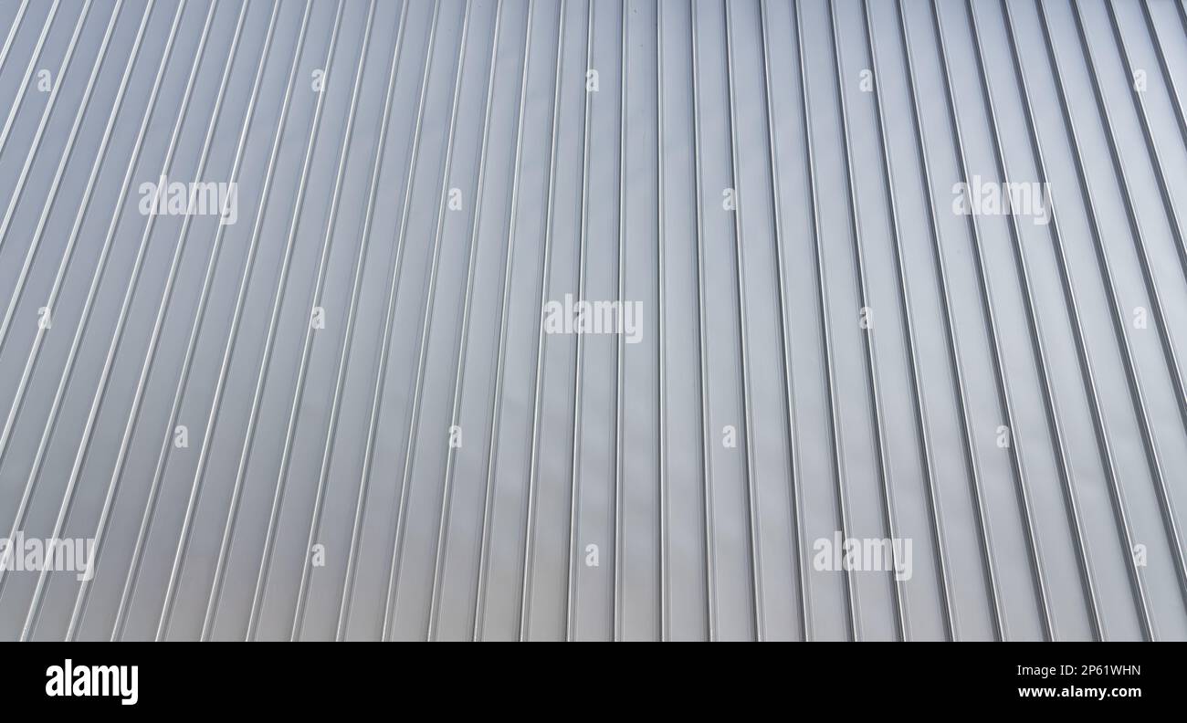The texture of the cladding of the building from metal aluminum panels ...
