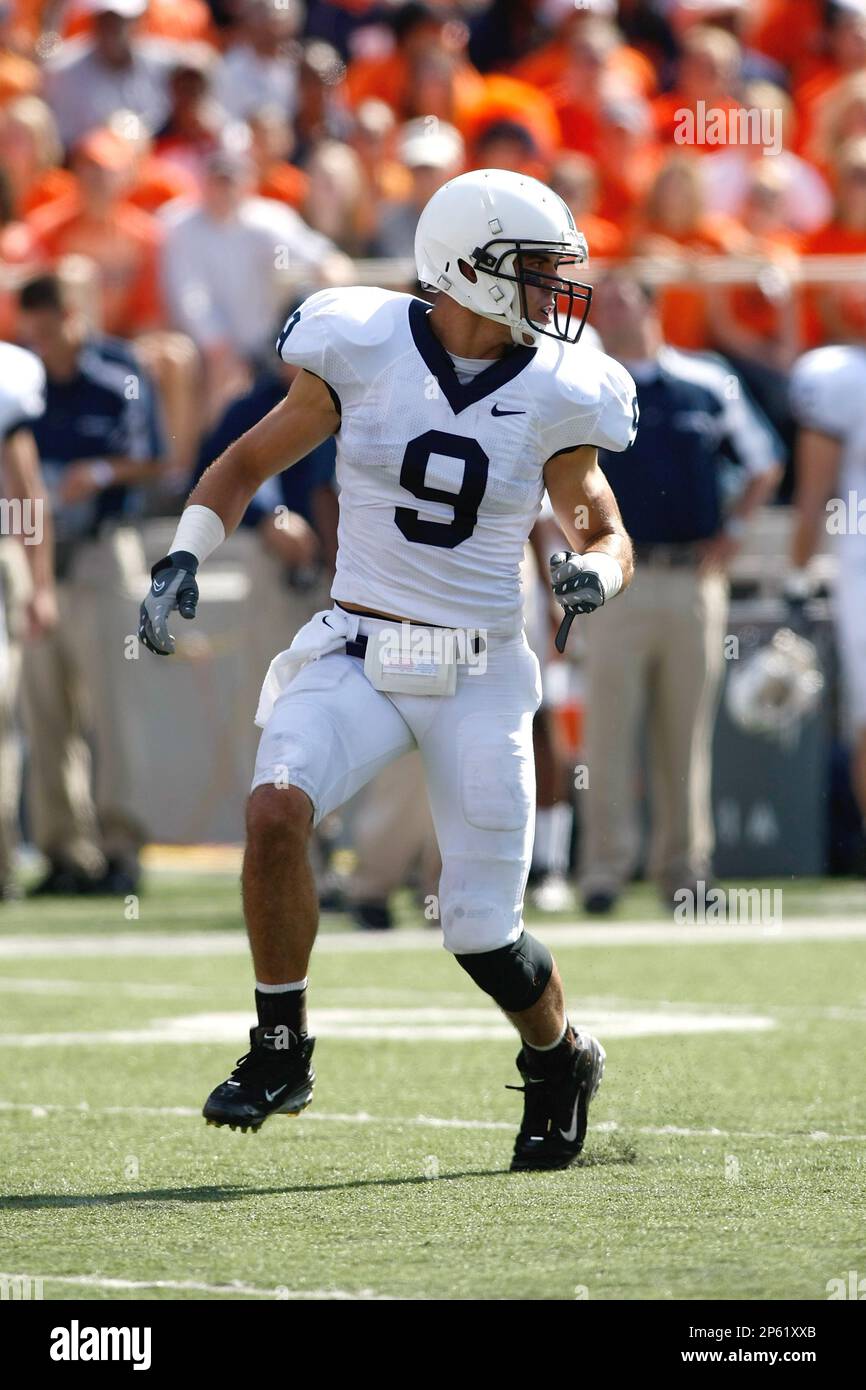 CHAMPAIGN, IL- SEPTEMBER 29: Defensive back Mark Rubin #9 of the Penn ...