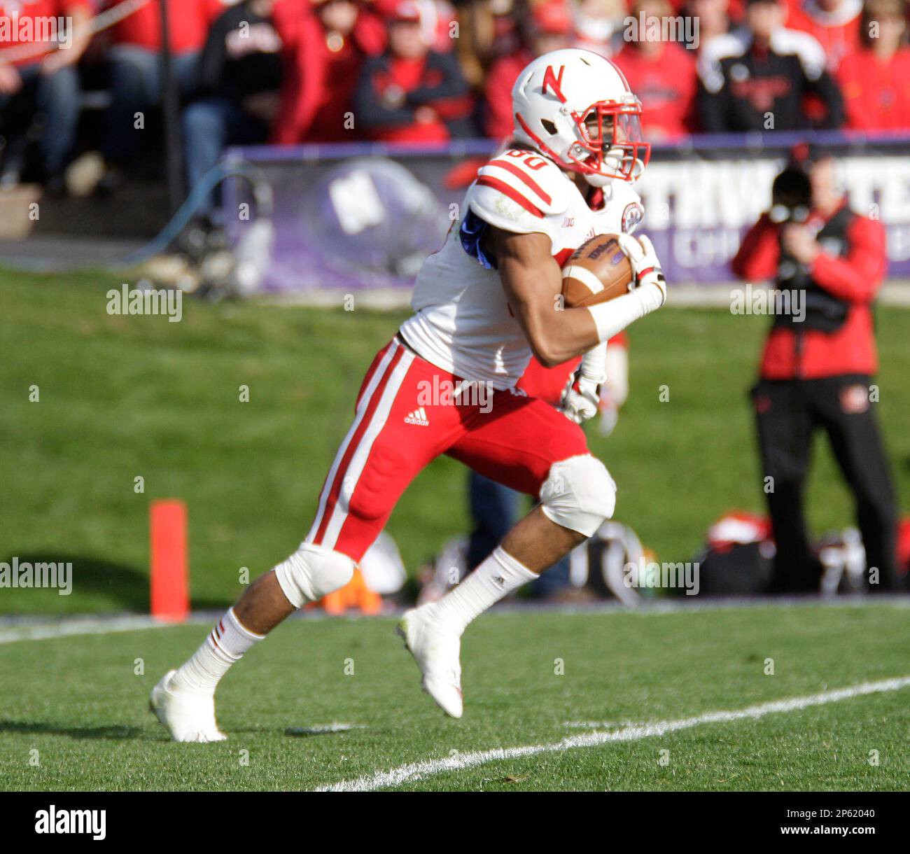 Nebraska Cornhuskers Kenny Bell (80) in action during a game against ...