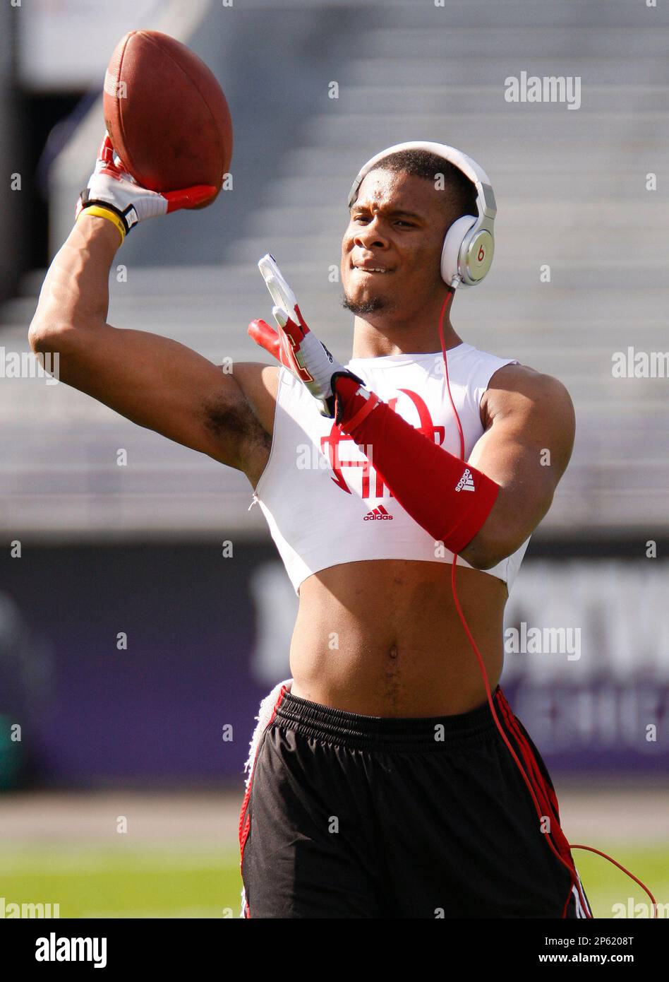 Nebraska Cornhuskers Jamal Turner (10) in action during a game against ...