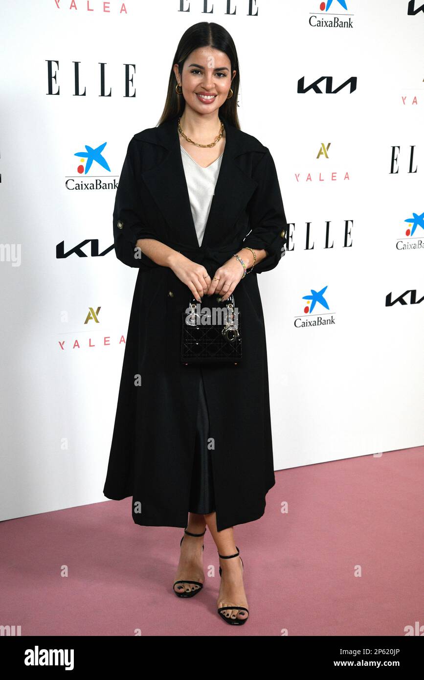 Influencer Natalia Osona poses at the photocall of the Elle Women ...