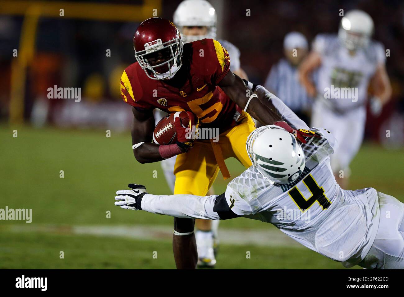 November 03, 2012: USC Trojans wide receiver Nelson Agholor #15 carries ...