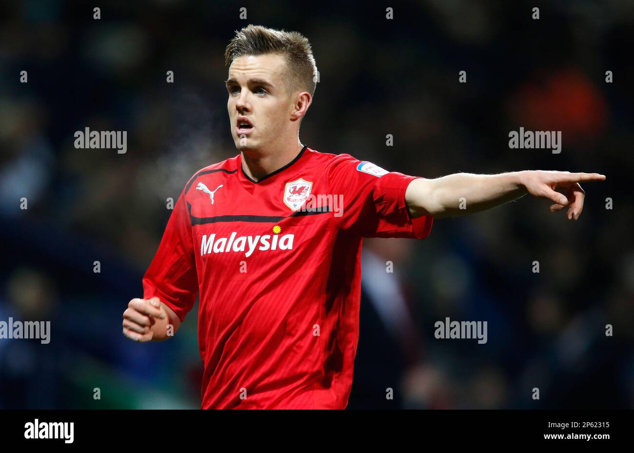 Nov. 3, 2012 - Bolton, United Kingdom - Craig Noone of Cardiff..npower ...