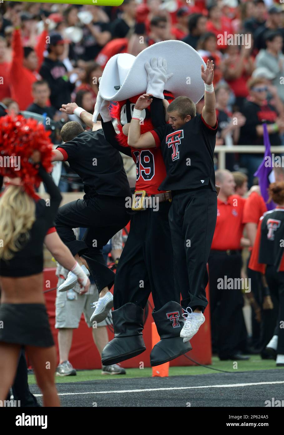 Nov. 3, 2012 - Lubbock, TX, USA - November 03, 2012: Texas Tech Red ...