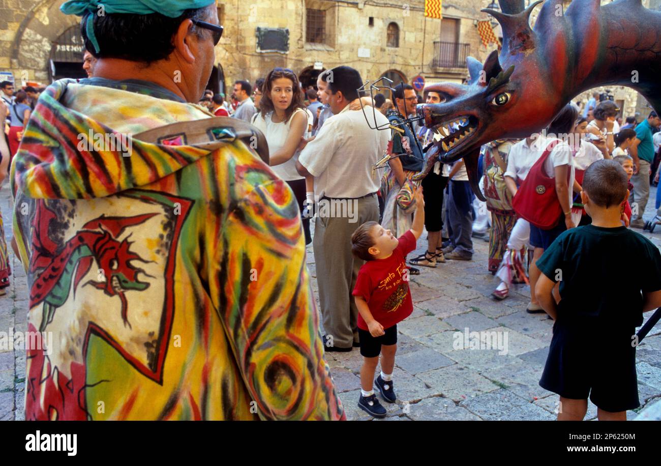Santa tecla festival hi-res stock photography and images - Alamy
