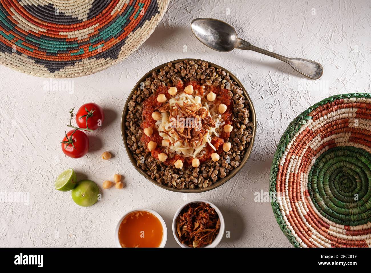 Egyptian Koshary images, Traditional Egyptian food, Delicious Koshary ...