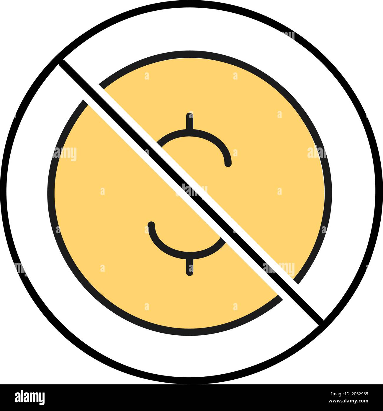 Tax mark no Stock Vector Images - Alamy