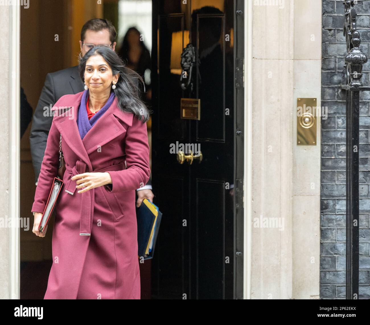 London, UK. 07th Mar, 2023. Suella Braverman, Home Secretary, at a ...