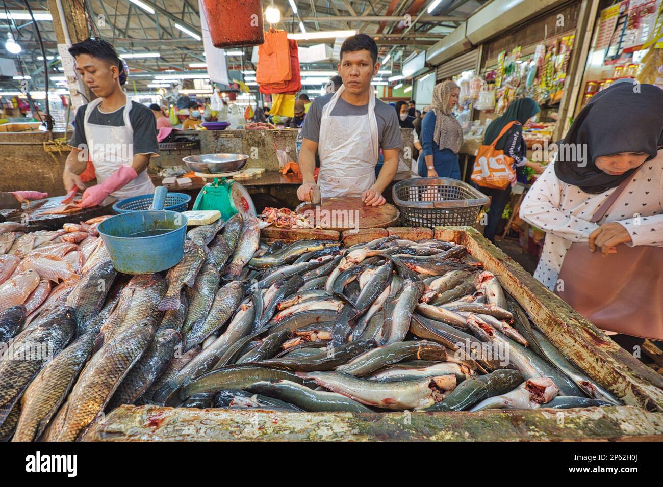 Chow Kit Road Market, Kuala Lumpur, Malaysia - Jan 2023: When going to ...