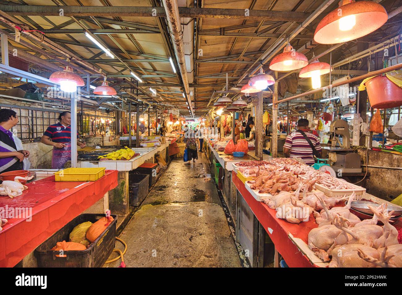 The Chow Kit Road Market in Kuala Lumpur, Malaysia offers a wide array ...