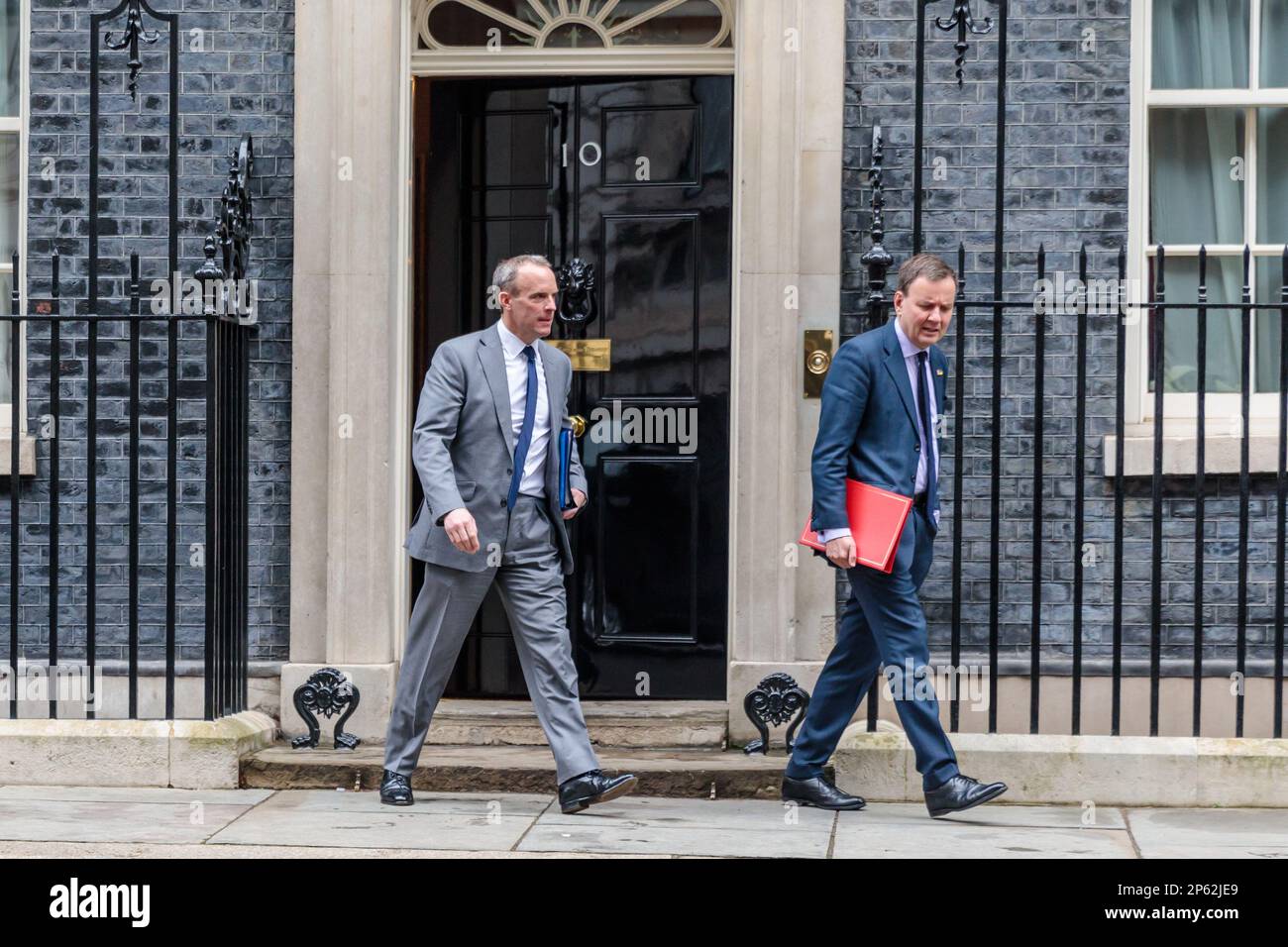 Downing Street, London, UK. 7th March 2023. Dominic Raab MP, Deputy ...