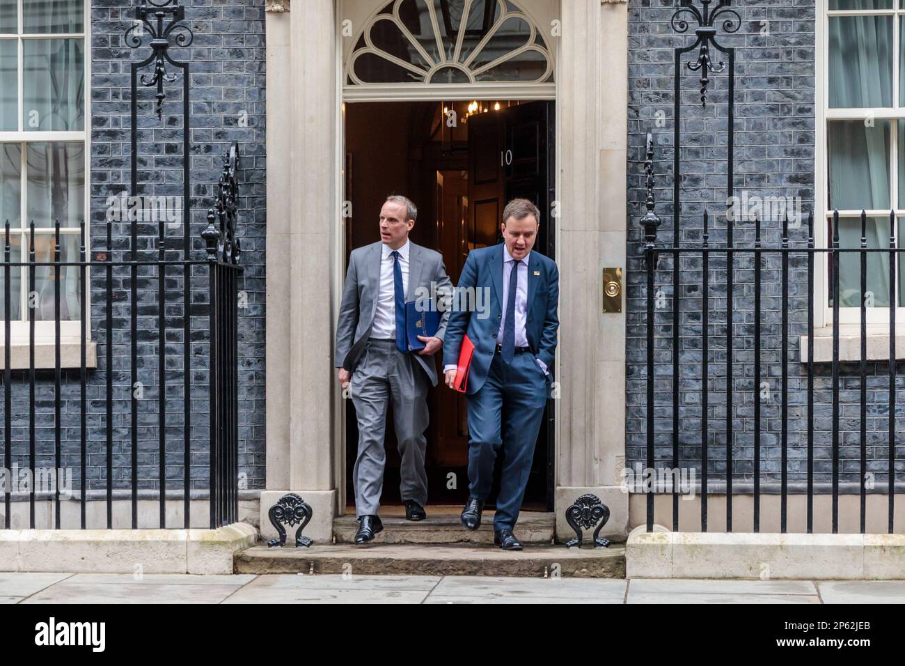 Downing Street, London, UK. 7th March 2023. Dominic Raab MP, Deputy ...