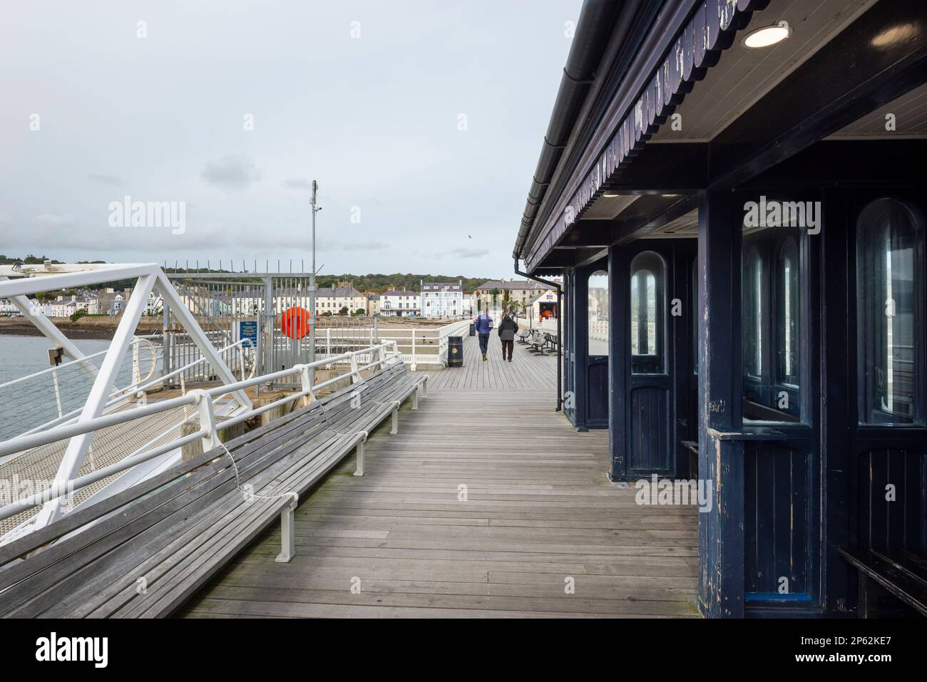 Anglesey pier hi-res stock photography and images - Alamy