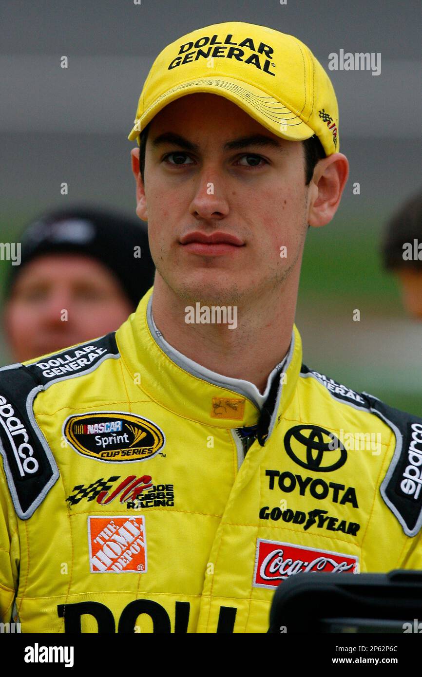 Joey Logano during qualifying for the NASCAR Sprint Cup Series auto ...