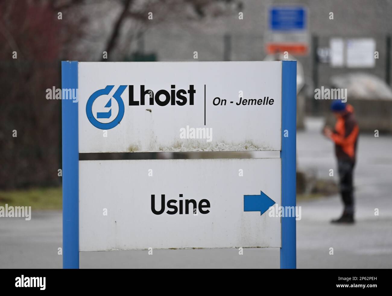 Illustration picture shows the limestone quarry on the On-Jemelle site ...