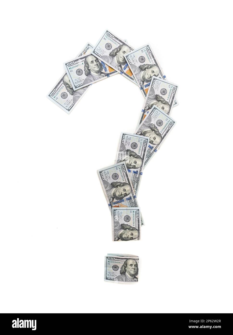 Money question mark Cut Out Stock Images & Pictures - Alamy