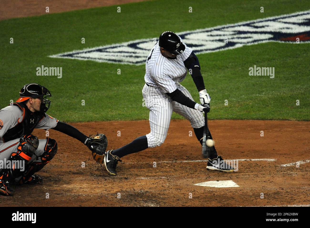 New York Yankees infielder Alex Rodriguez (13) during ALDS Game 4 ...