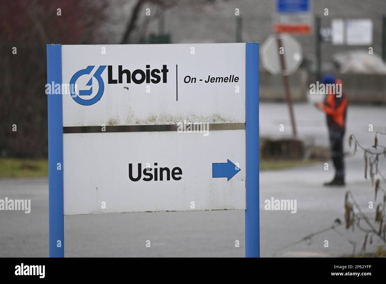 Illustration picture shows the limestone quarry on the On-Jemelle site ...