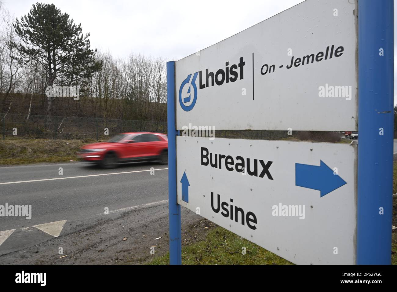 Illustration picture shows the limestone quarry on the On-Jemelle site ...