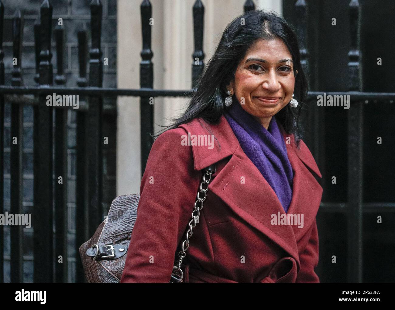 London, UK. 07th Mar, 2023. Suella Braverman QC MP, Secretary of State ...