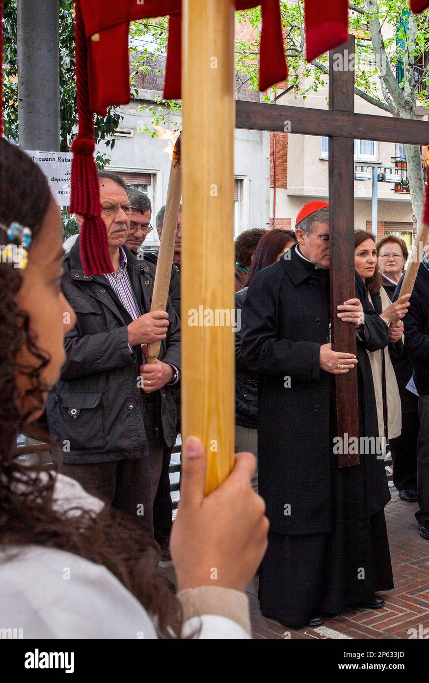 Representation,Way of the Cross,chaired by Cardinal and Archbishop of ...