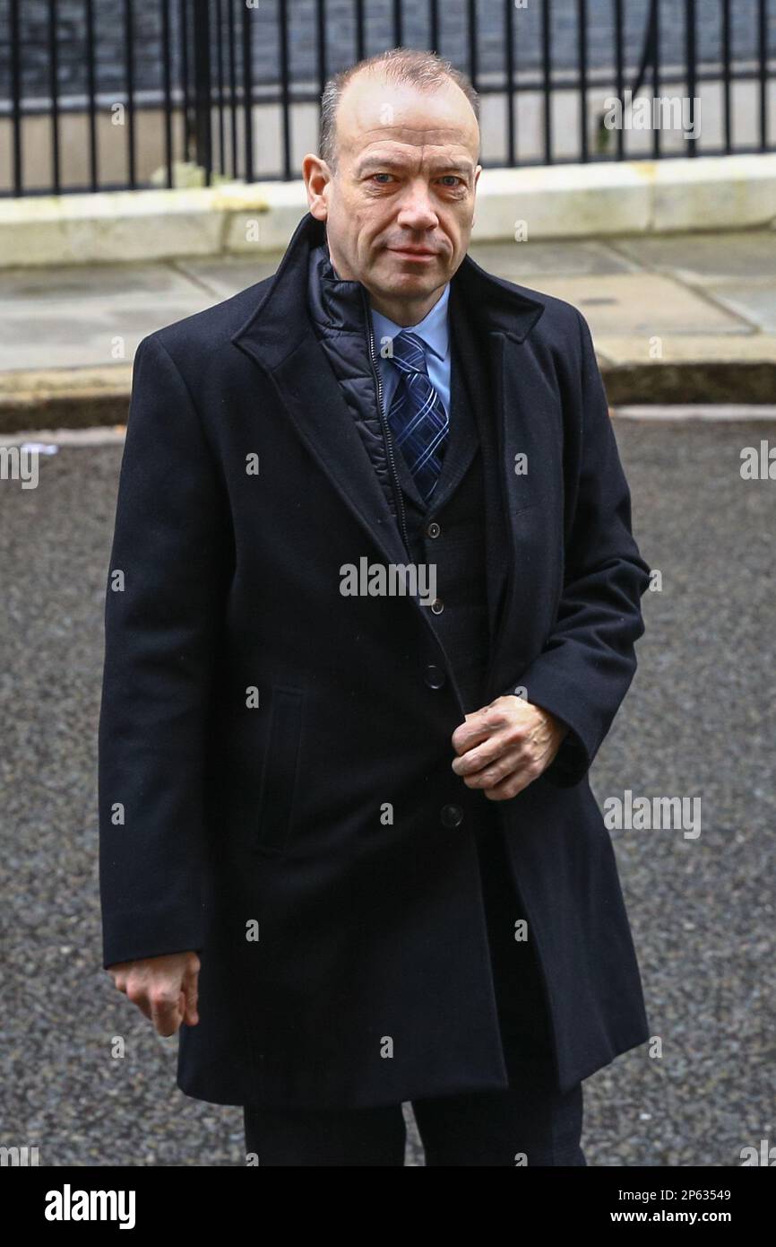 London, UK. 07th Mar, 2023. Chris Heaton-Harris, MP, Secretary of State ...