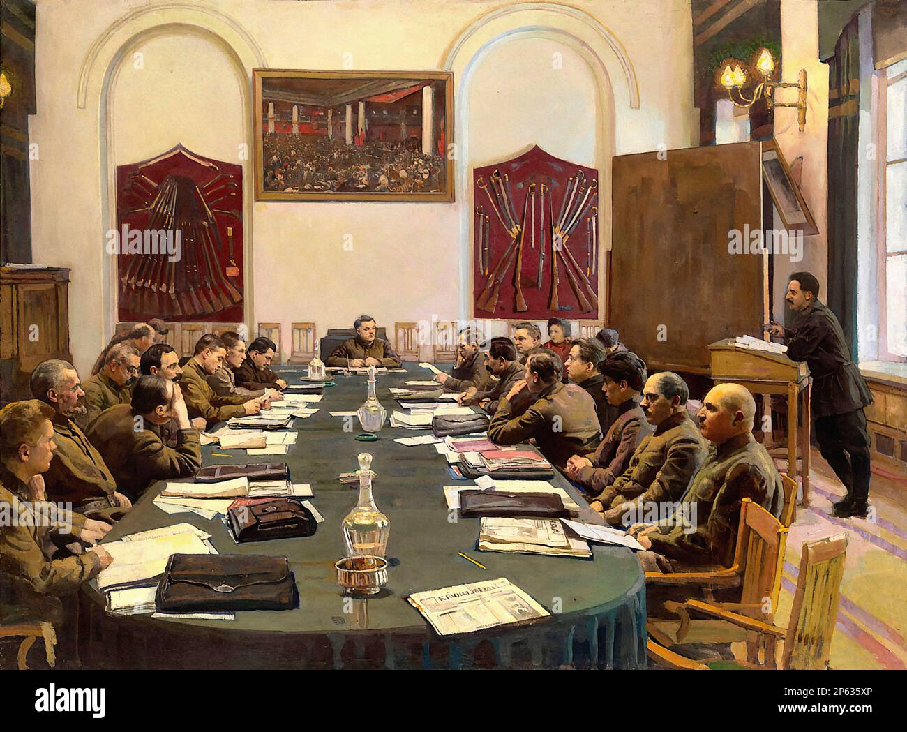 Бродский Исаак - Собрание Реввоенсовета СССР - Русская школа - XIX век ...