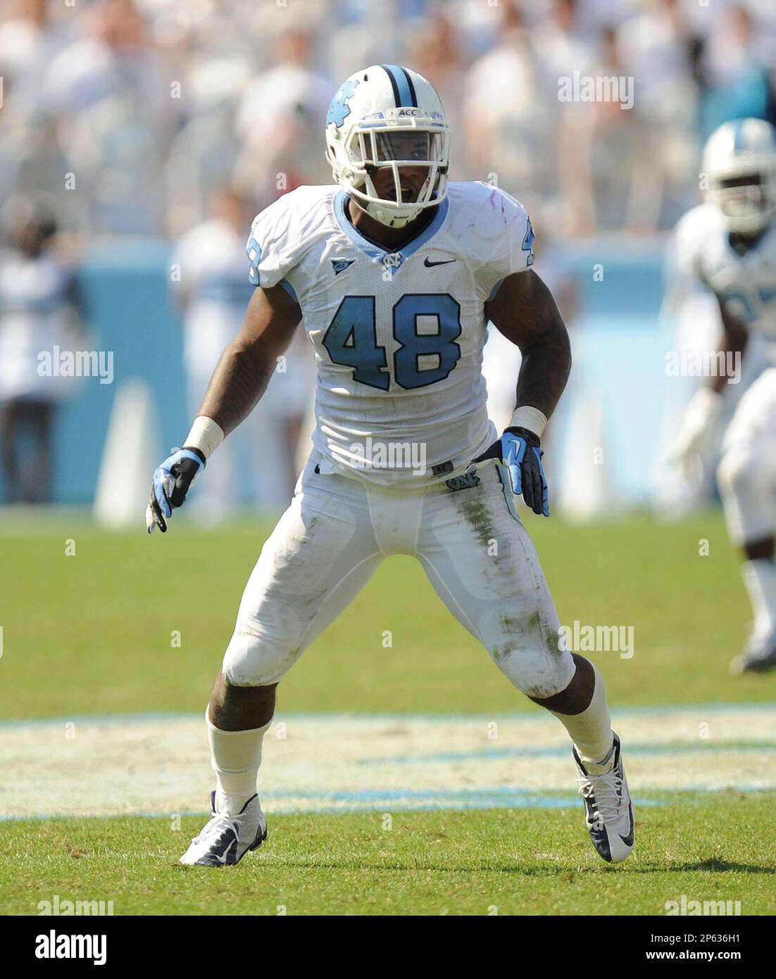 North Carolina Tarheels Kevin Reddick (48) in action during a game ...