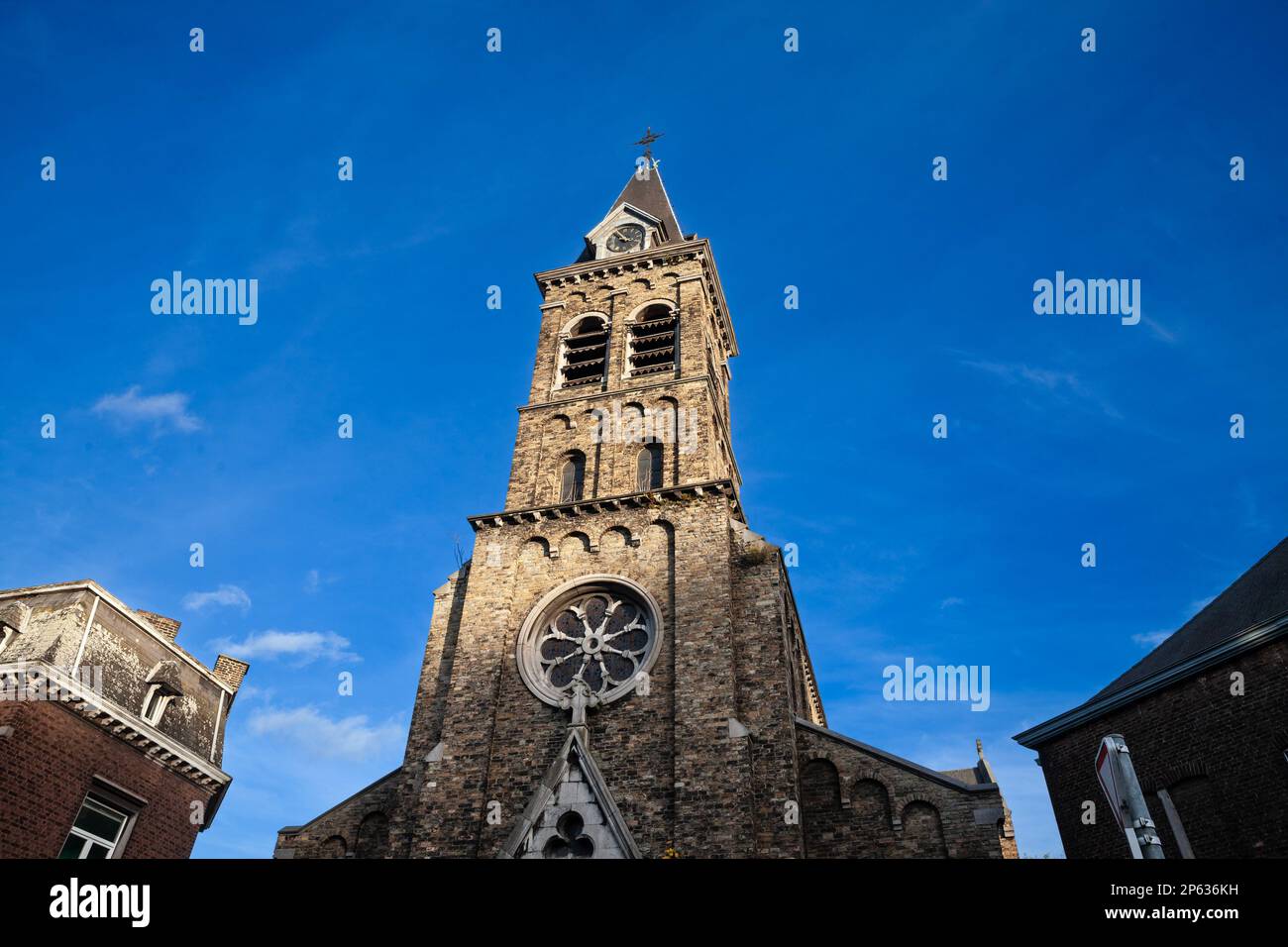 Picture of the parish church of Eglise Notre Dame des Anges in Liege ...