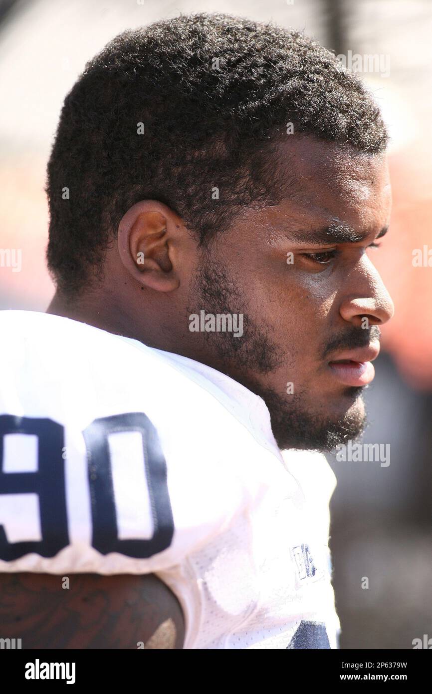 Penn State Nittany Lions Sean Stanley (90) in action during a game ...