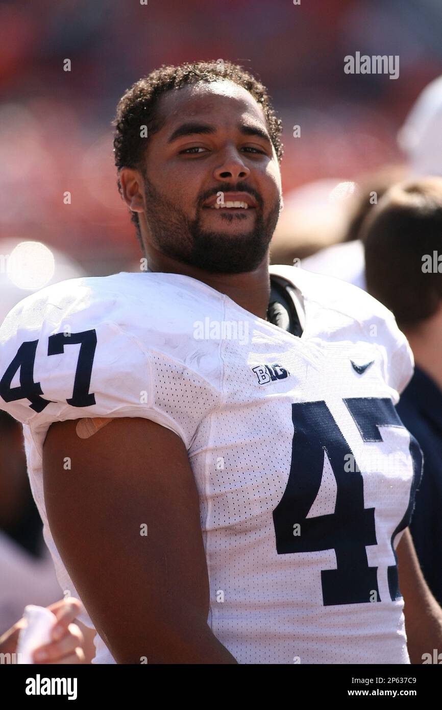 Penn State Nittany Lions Jordan Hill (47) in action during a game ...