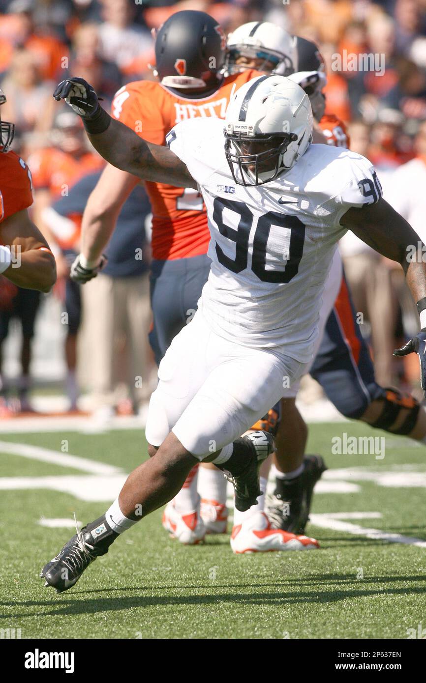 Penn State Nittany Lions Sean Stanley (90) in action during a game ...