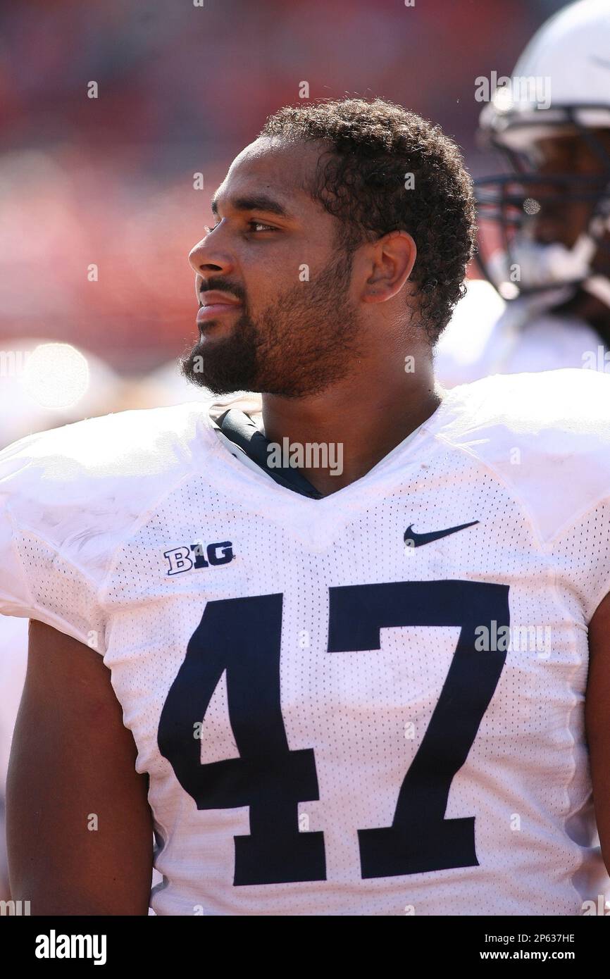 Penn State Nittany Lions Jordan Hill (47) in action during a game ...